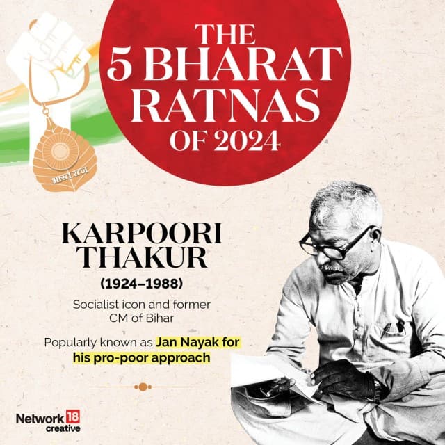 In Graphics | All about India’s Bharat Ratna and its five recipients in ...