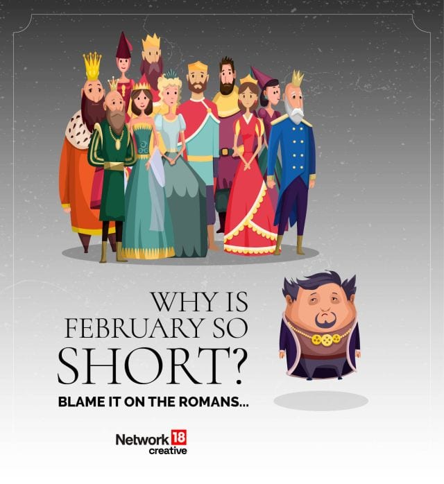 In Graphics | Why February is the shortest month in the calendar ...