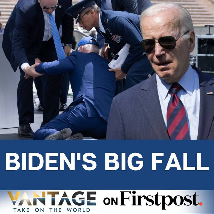 US: The Bigger Picture Behind President Biden's Trip and Fall | Vantage ...