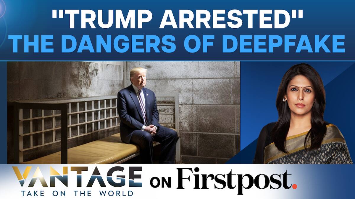 Donald Trump “Arrested”. Here Are Some Images | Vantage with Palki Sharma