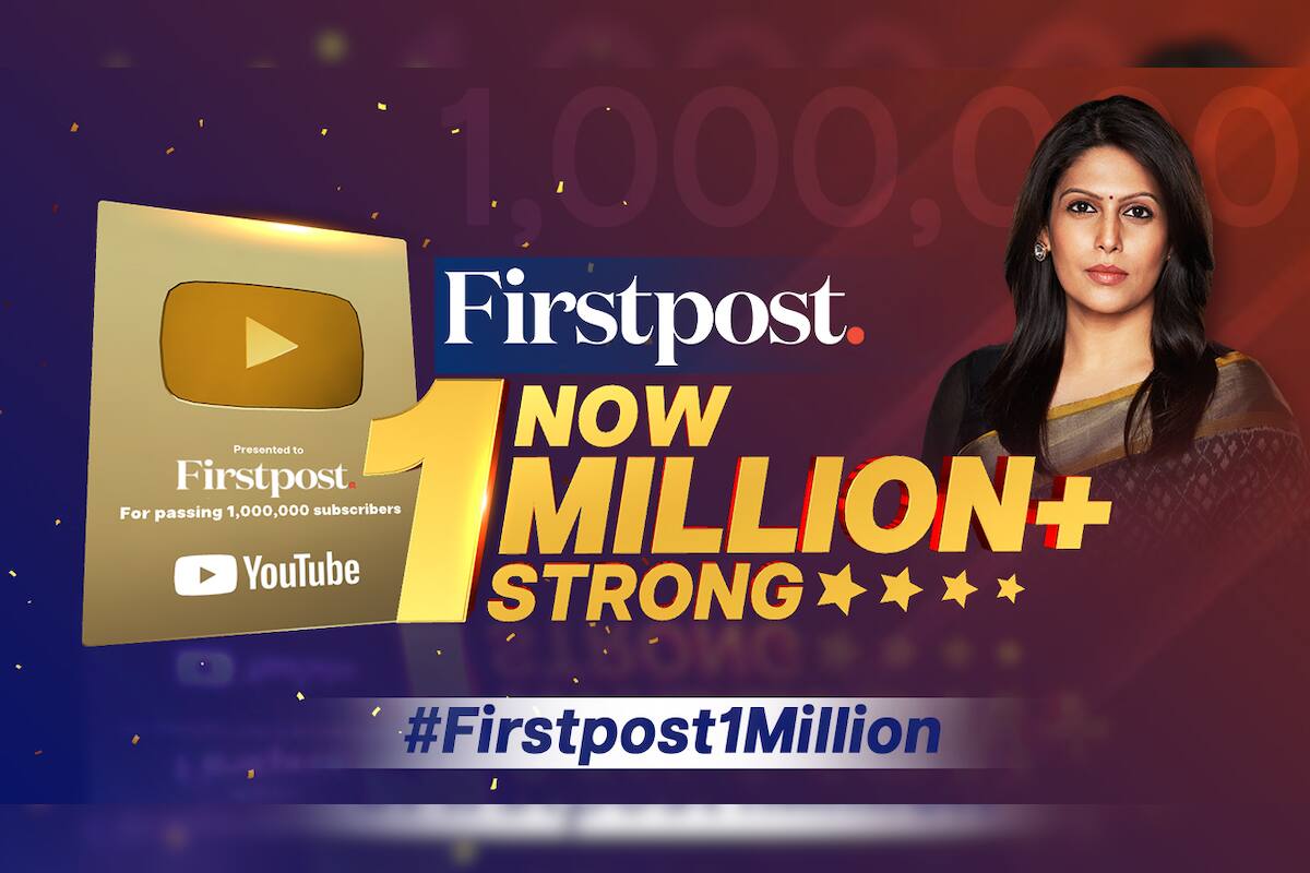 Firstpost Reaches 1 Million Subscribers Palki Sharma S Message To Viewers
