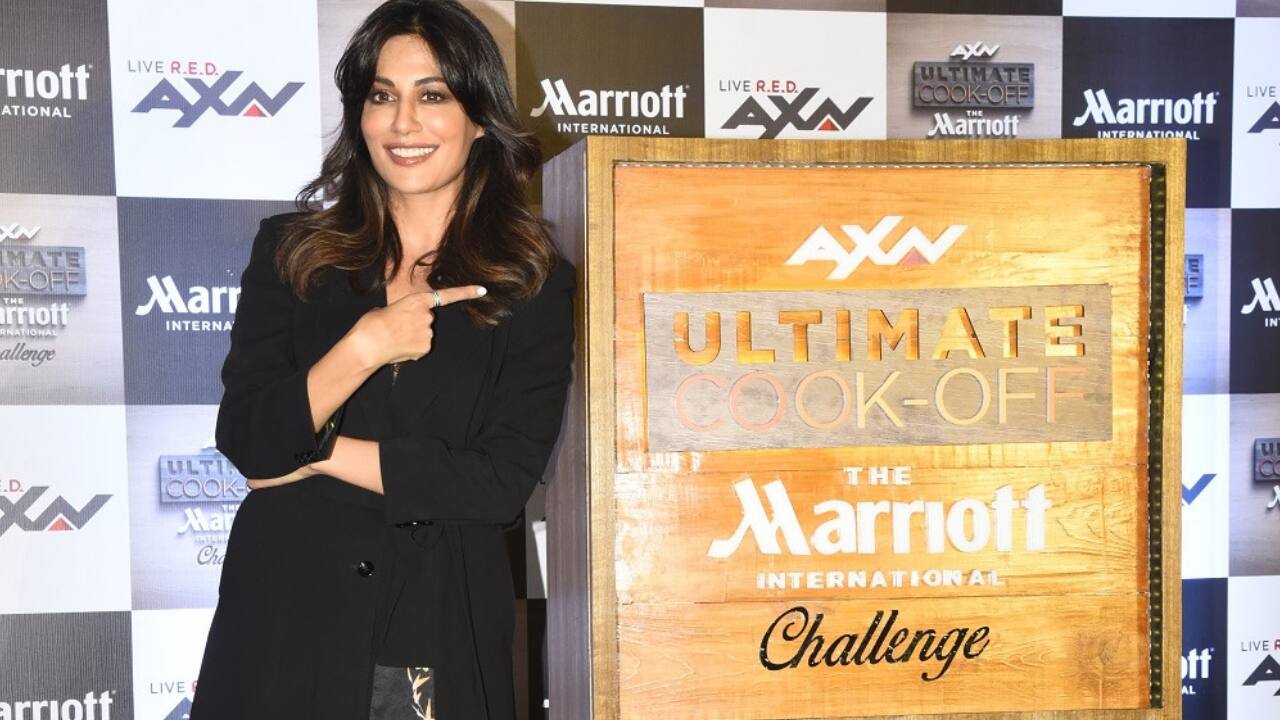 Chitrangda Singh, chef Himanshu Taneja attend the launch of AXN's ...