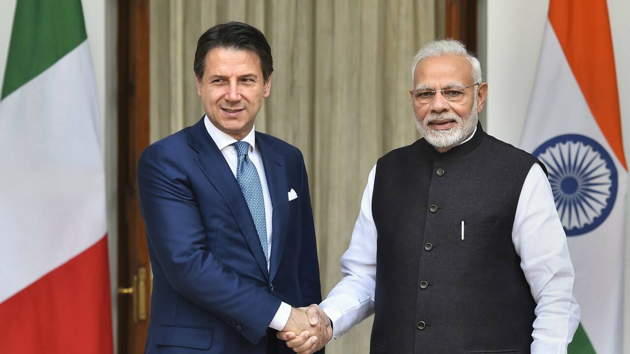 Narendra Modi holds talks with Italian PM Giuseppe Conte, discusses ...