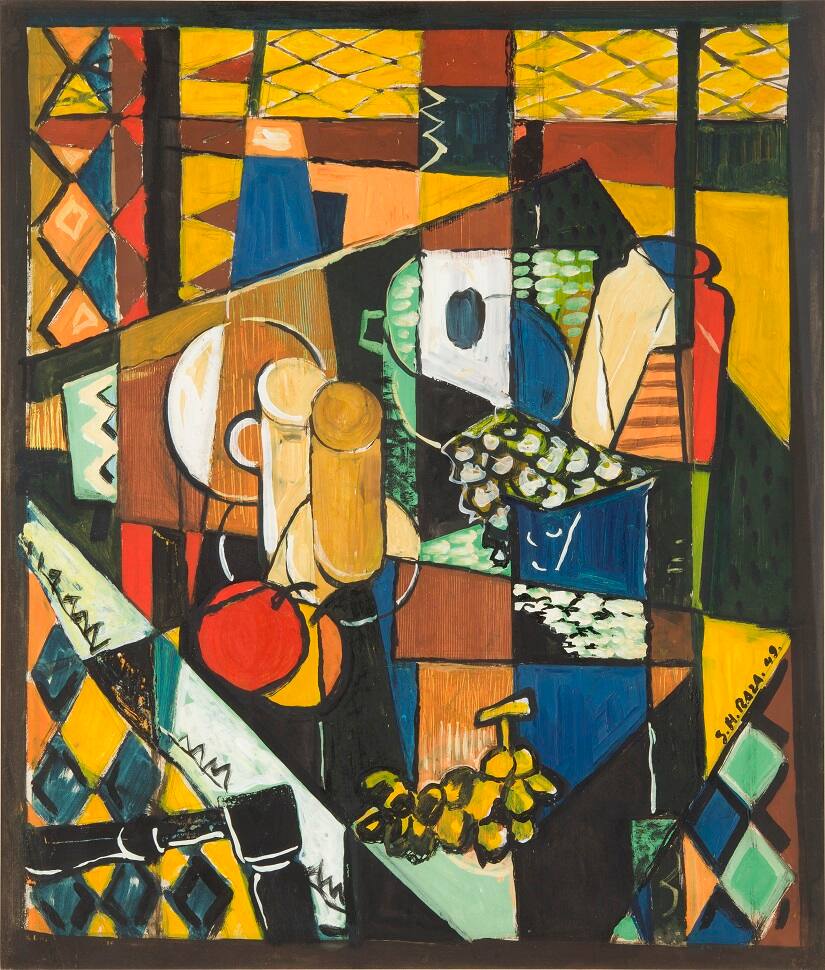 SH Raza: A retrospective titled 'Traversing Terrains' illuminates the ...