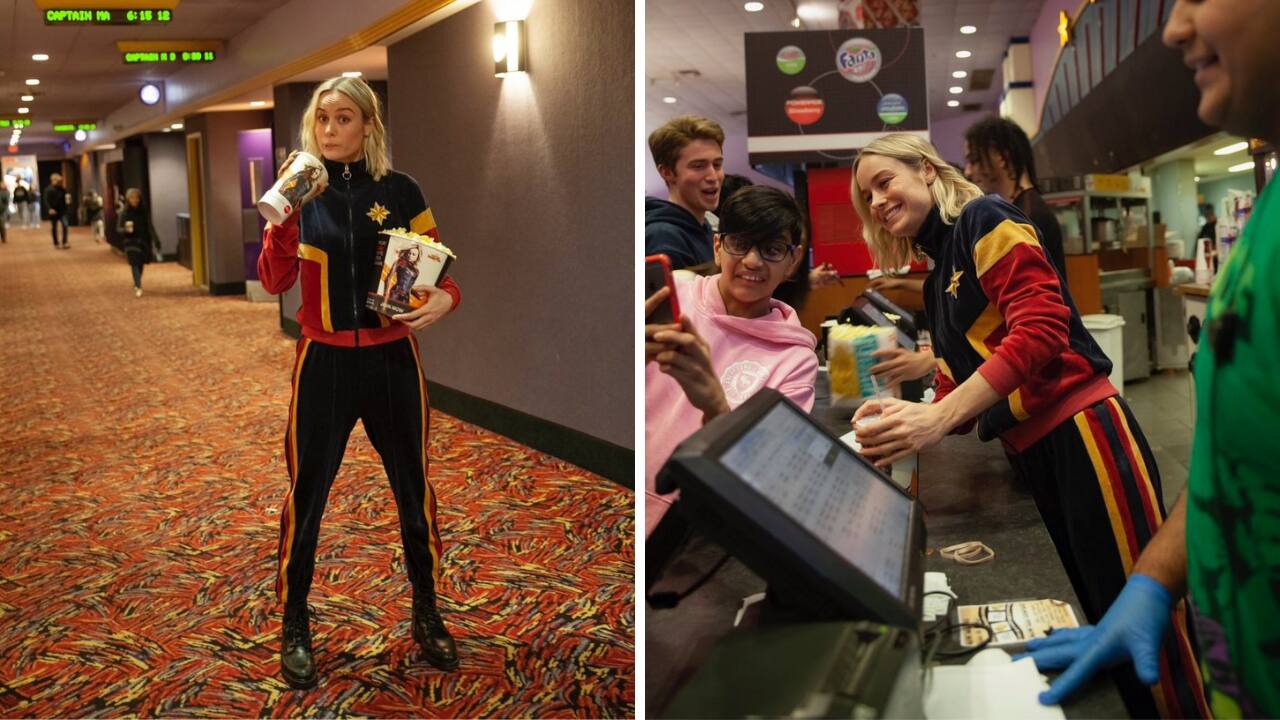 Captain Marvel audience at Clifton movie theater had a surprise visitor ...