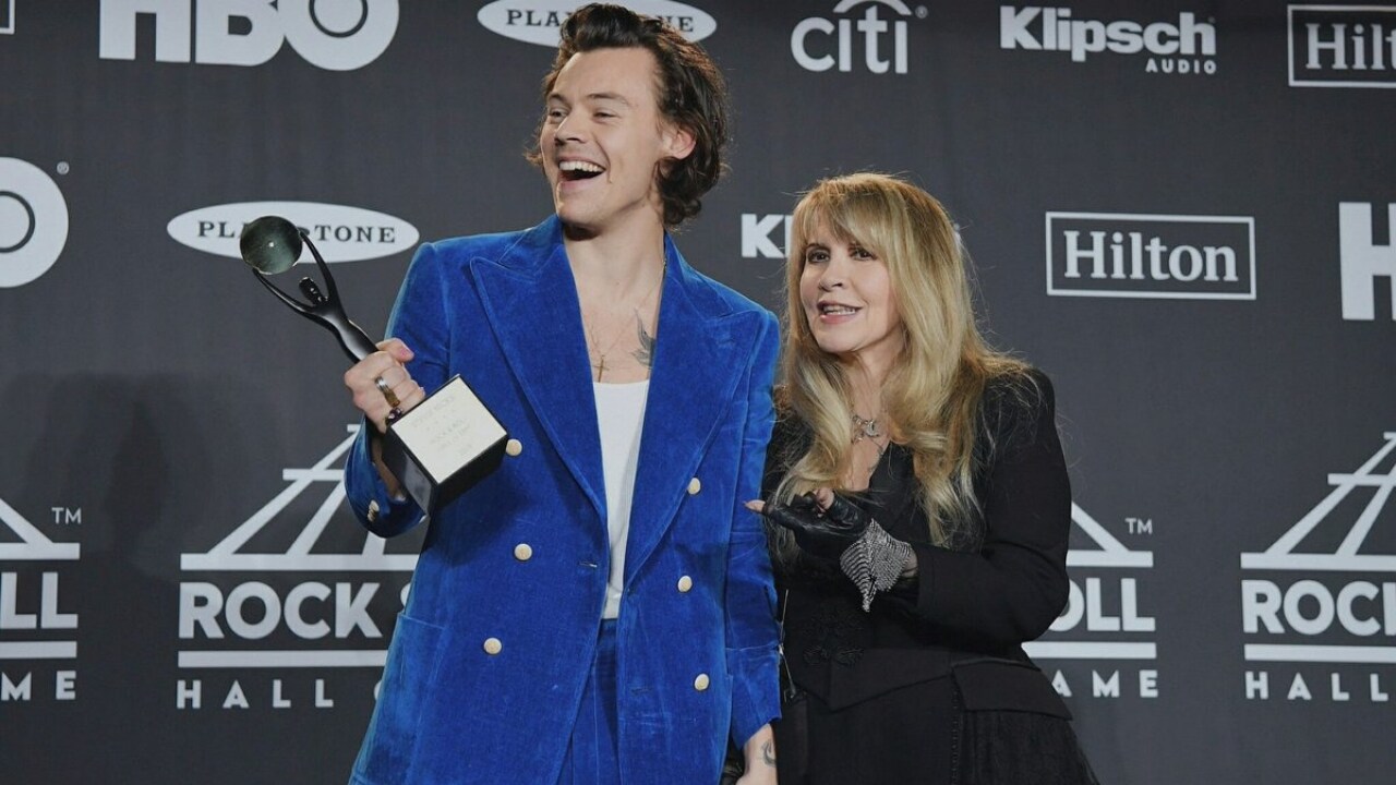 Stevie Nicks Creates History By Becoming First Woman To Be Inducted