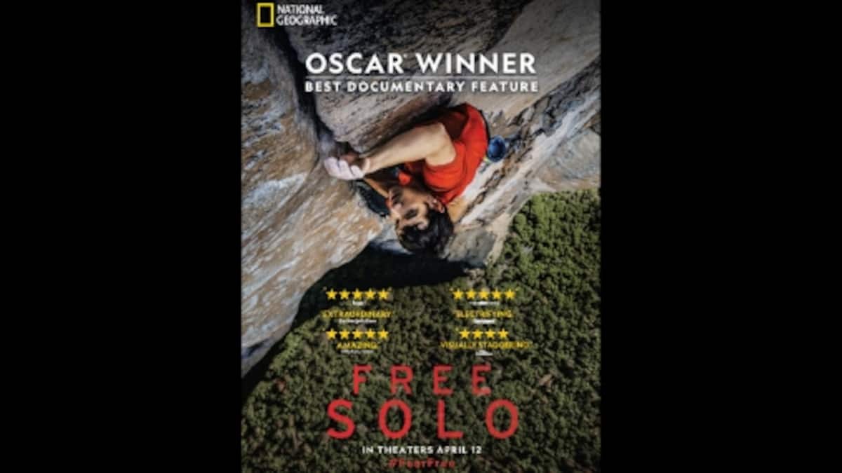 Oscar-winning documentary Free Solo, based on soloist climber Alex ...