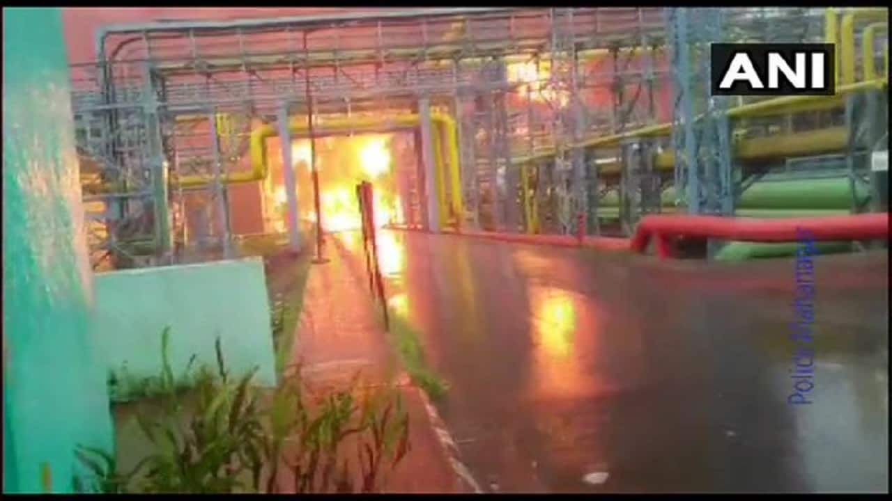 ONGC plant fire in Navi Mumbai: Blaze in Uran facility contained by ...