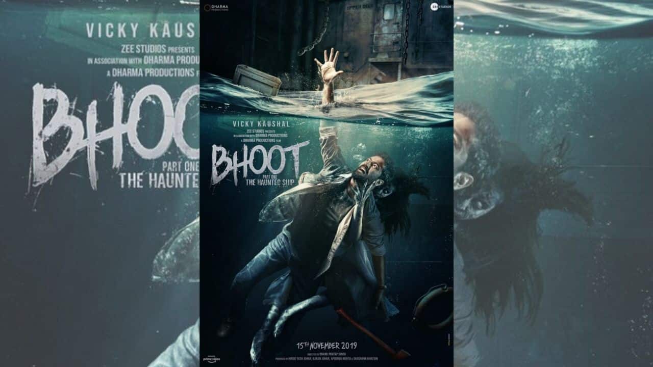 Bhoot: Part One - The Haunted Ship — Poster of Vicky Kushal, Bhumi ...