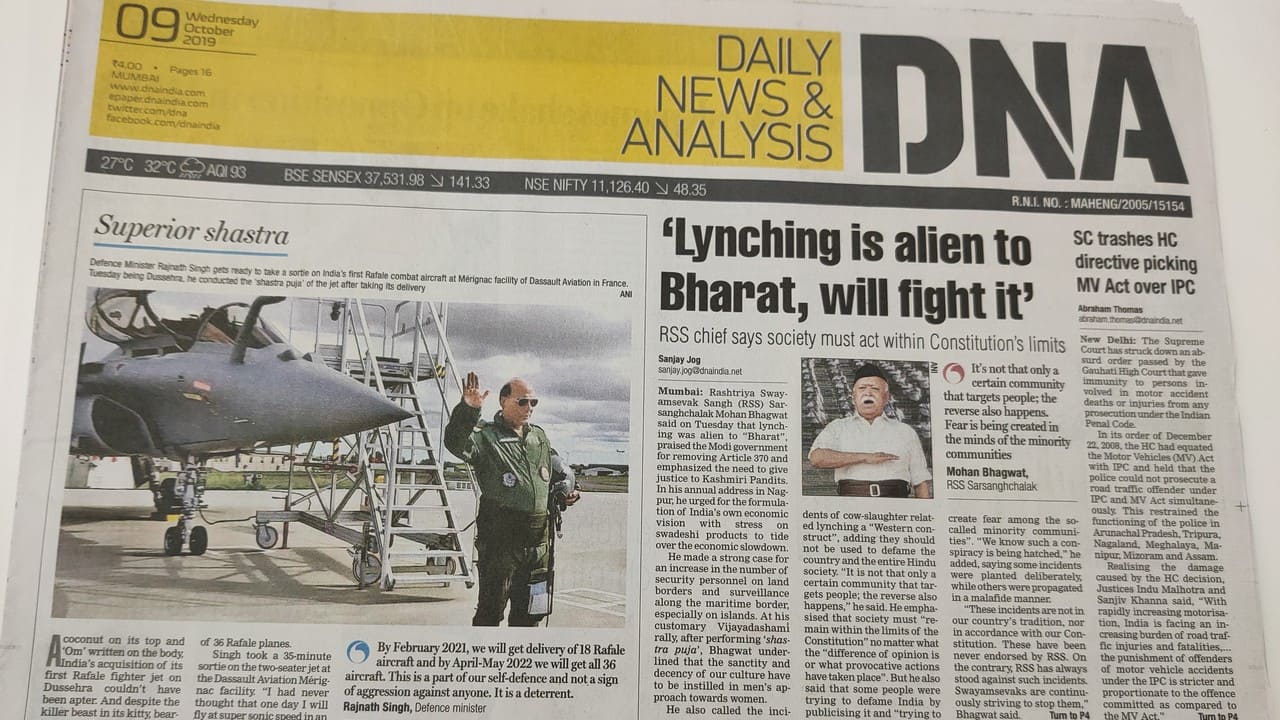 Amid liquidity crunch, DNA downs shutter on its print edition, to go ...