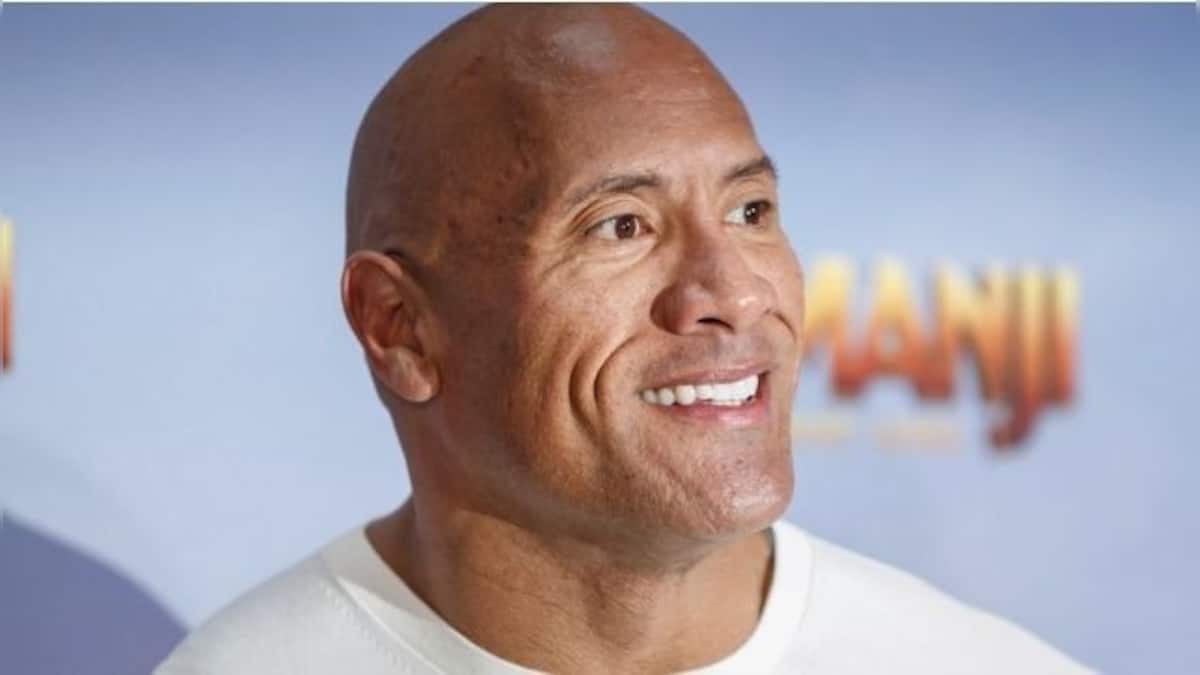 Watch: Dwayne Johnson gifts his custom truck to Navy veteran at Red ...