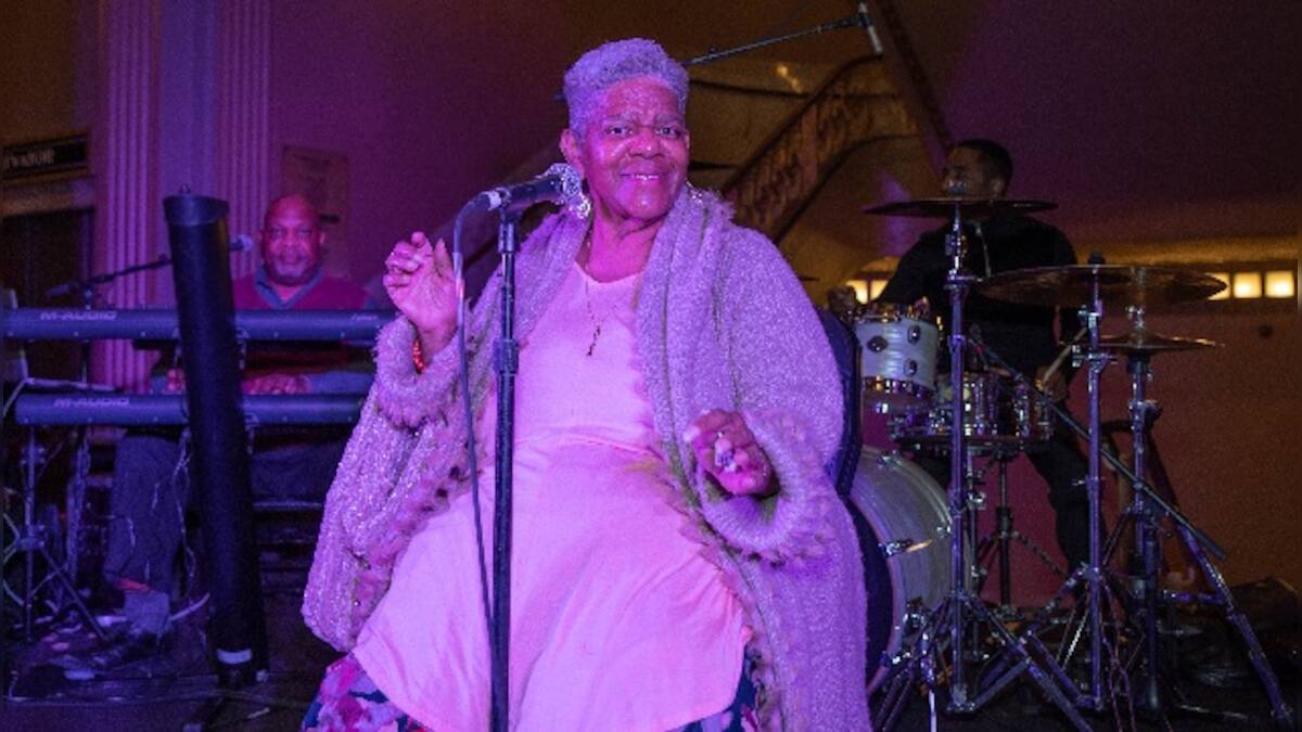 Kim Massie, veteran blues and soul singer based in St Louis, who opened ...