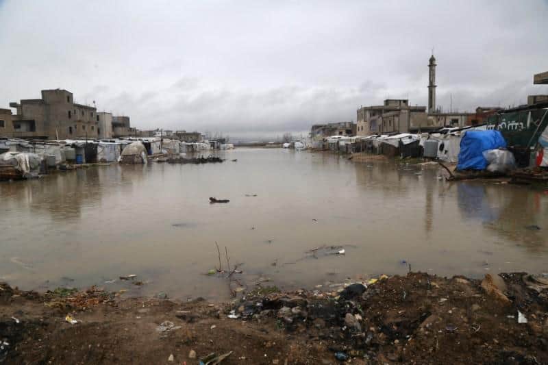 Lebanon's winter storm freezes refugees in flooded camps – Firstpost