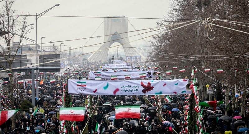 Militant Iran taunts U.S. on revolution's 40th birthday – Firstpost