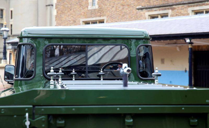 Fit for, and designed by a prince: Philip's Land Rover funeral hearse ...