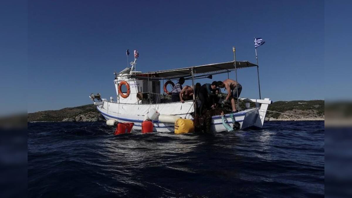 In Greece's Aegean Sea, divers find "gulf of plastic corals" – Firstpost