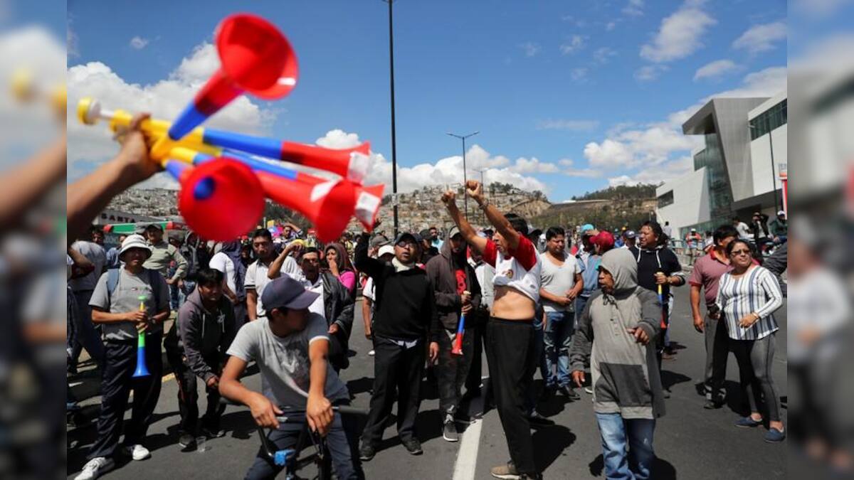 Indigenous protests convulse Ecuador, 477 people arrested – Firstpost