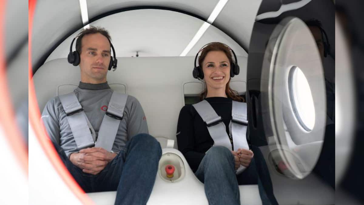 Virgin Hyperloop hosts first human ride on new transport system – Firstpost